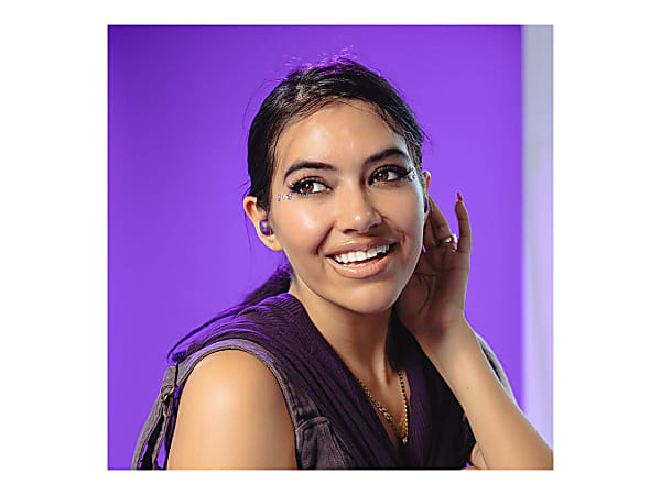 JLab Audio Go Pop ANC True Wireless Earbuds Translucent Purple - Office ...