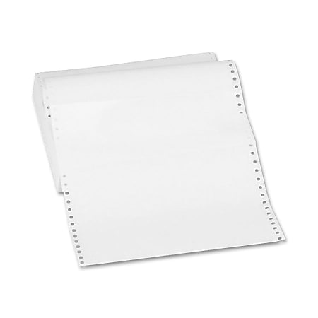 Sparco Continuous Paper 18 Lb White Carton Of 2600 Forms - Office Depot