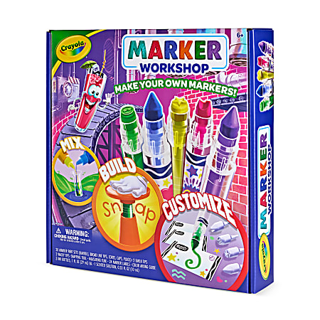 Crayola Marker Workshop 20 Markers - Office Depot