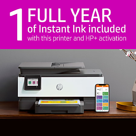 HP OfficeJet Pro 8034e Wireless All in One Color Printer with 1 Full ...