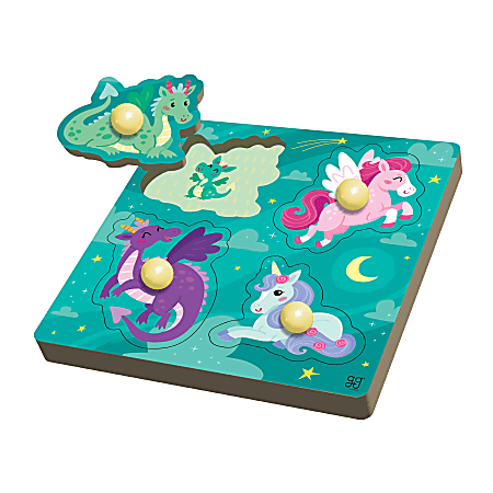 Bendon Inc. gigglegrow Wooden Toys My First Puzzle 8 x 8 Set Of 4 ...