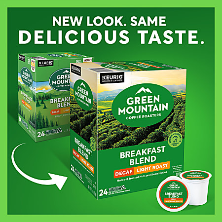 Green Mountain Coffee Roasters Single Serve Coffee K Cup Breakfast ...