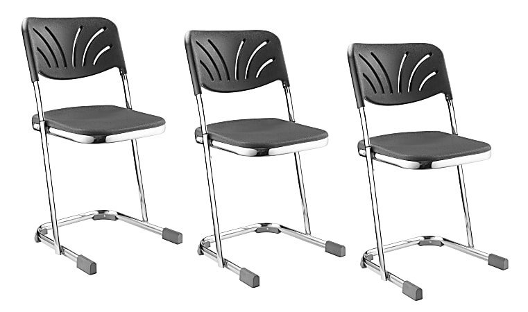 National Public Seating 6600 Series Elephant Z Stools With Backrest 18 ...