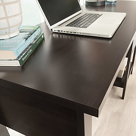 Sauder Summit Station 59 W Computer Desk With Filing Drawer Cinnamon ...