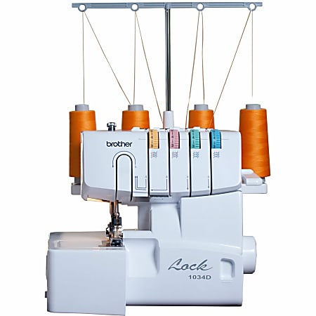 Brother 34 Thread Serger with Differential Feed 1300 Stitches per ...