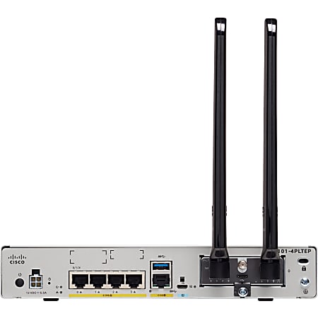 Cisco C1101 4PLTEP Router 5 Ports Management Port Gigabit Ethernet ...