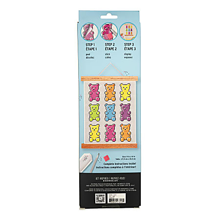Vivid by Brea Reese Rolled Canvas Gem Art Kit Gummy Bear 11 x 14 ...