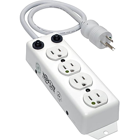 Tripp Lite Safe IT UL 1363A Medical Grade Power Strip for Patient Care ...