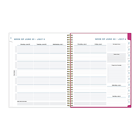 Student Planner BS Star Confetti Clear 8.5x11 AY26 27 - Office Depot