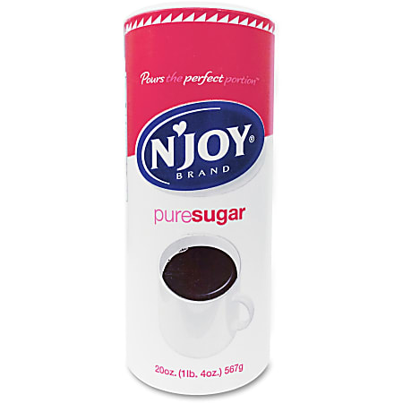 NJOY Sugar 20 Oz. Canister - Office Depot