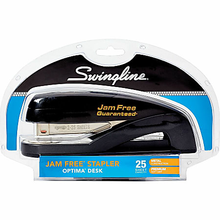 Swingline Optima Desktop Stapler 25 Sheets Capacity Graphite - Office Depot