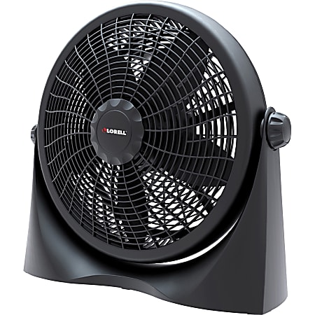 Lorell 16 3 Speed Tilt Box Fan Black - Office Depot