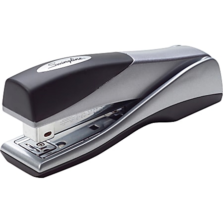 Swingline Optima Grip Full Strip Stapler Silver - Office Depot