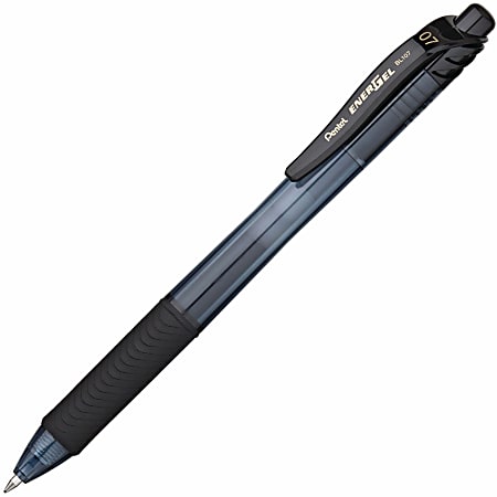 Pentel EnerGel X Retractable Liquid Gel Pens Medium Point 0.7 mm ...