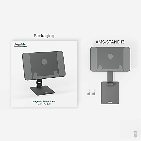 Plugable Magnetic Tablet Holder for MagSafe iPad Pro 12.9 Stand ...