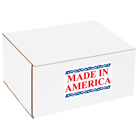 Tape Logic Preprinted Shipping Labels USA502 Made In America 5 x 2 12 ...