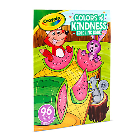 Crayola Colors of Kindness Coloring Book - Office Depot