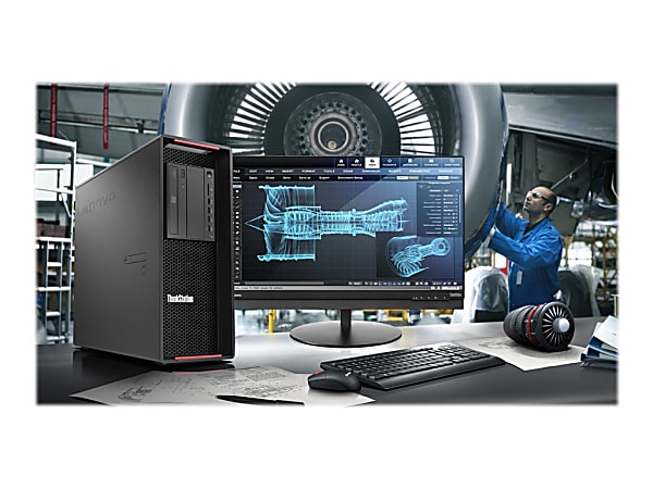 Lenovo ThinkStation P720 30BA Tower 2 x Xeon Gold 5118 2.3 GHz RAM 16 ...