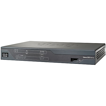 Cisco 881V Multi Service Router ISDN 12 Ports 4 RJ 45 Ports Management ...