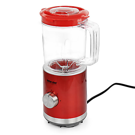 Better Chef 3 Cup Compact Blender Red - Office Depot