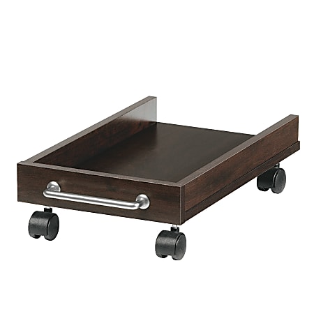 Christopher Lowell Town Business CPU Caddy 5 18 H x 11 58 W x 19 D Dark ...