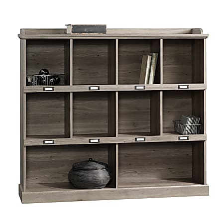 Sauder Barrister Lane Cubby Bookcase Salt Oak ODP Business Solutions