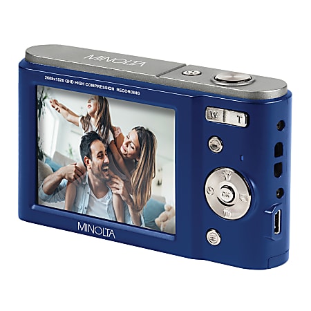 Minolta MND20 44 Megapixel HD 16x Zoom Digital Camera With 2.7K Quad ...