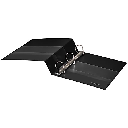 Office Depot Heavy Duty View 3 Ring Binder 2 D Rings Black 49percent ...