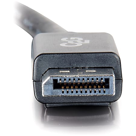 C2G 6ft DisplayPort Cable with Latches 4K 60Hz DisplayPort Male to ...
