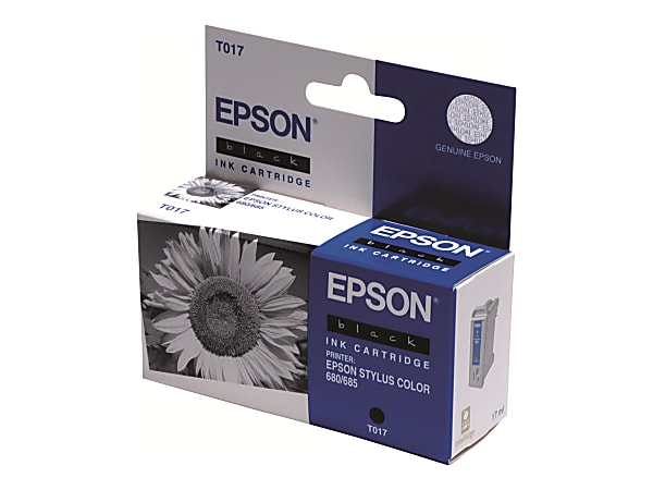 Epson T017 T017201 Black Ink Cartridge - Office Depot