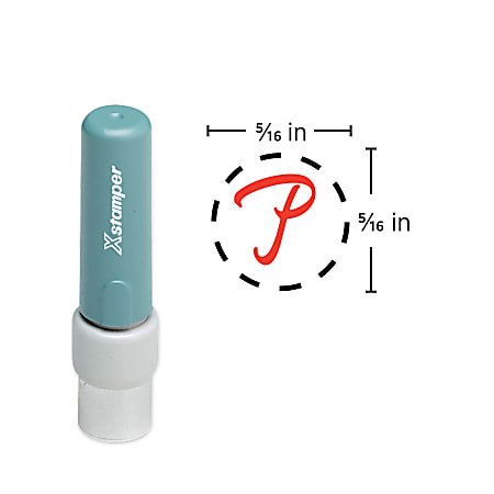 Custom Xstamper Pre Inked Stamp N30 516 Diameter Impression - Office Depot