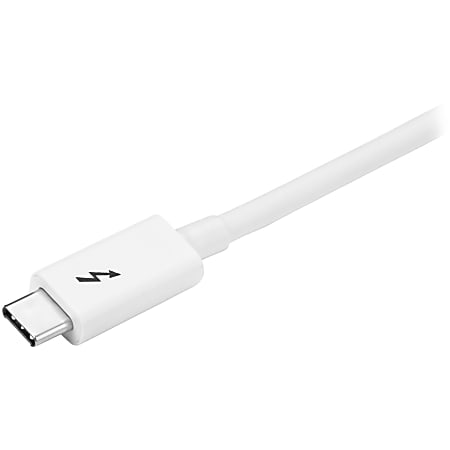 StarTech.com 6.6ft 2m Thunderbolt 3 Cable 20Gbps 100W PD 4K Video ...