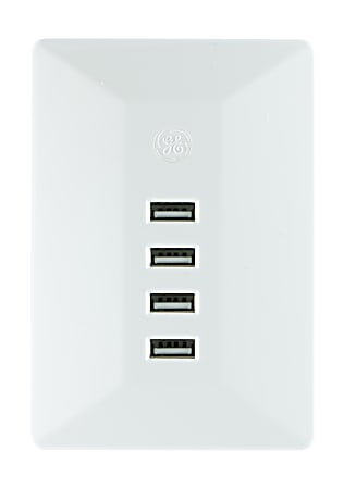 GE UltraPro USB Wall Charger White 31712 - Office Depot