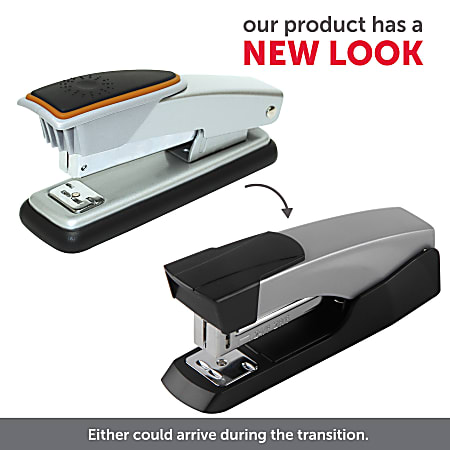 Office Depot Brand Compact Half Strip Metal Desktop Stapler 20 Sheets ...