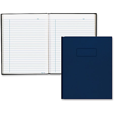 Blueline Business Notebook 9 14 x 7 14 College Rule 96 Sheets 50percent ...