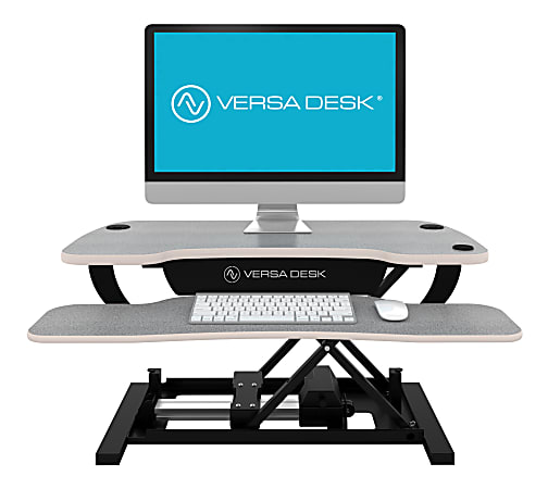 VersaDesk Power Pro Sit To Stand Height Adjustable Electric Desk Riser ...