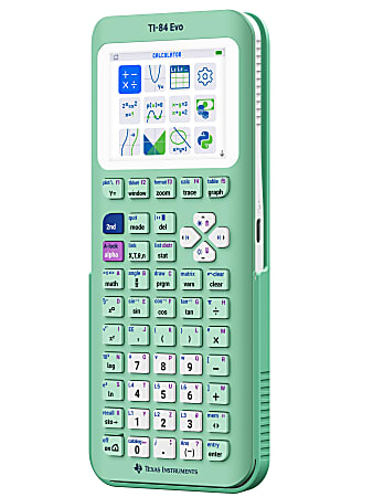 Texas Instruments TI 84 Evo Graphing Calculator Mint Total Qty 1 ...