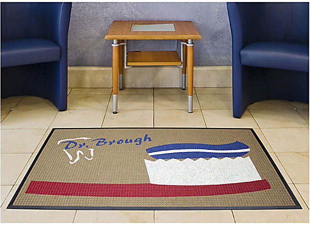 Floor Inlay Mat 3 x 5 - Office Depot