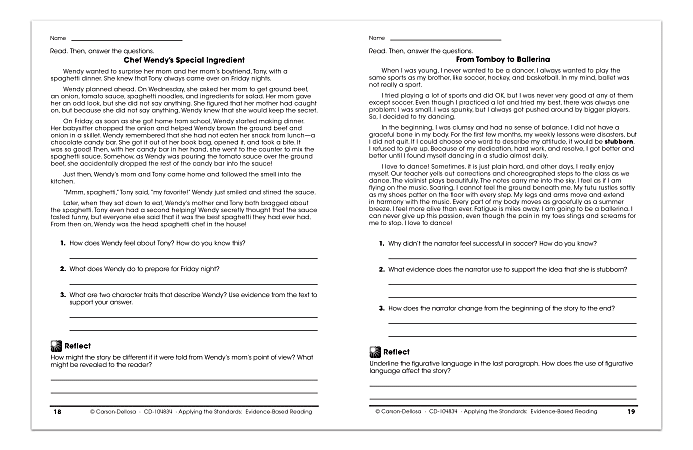 Carson Dellosa Evidence Based Reading Workbook Grade 5 - Office Depot