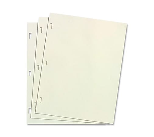 Wilson Jones Ledger Paper For 395 11396 110399 00 8 12 x 11 Ivory Box ...