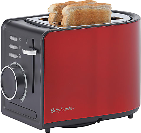 Betty Crocker BR 603 2 Slice Multi Function Toaster 8 516 H x 7 78 W x ...