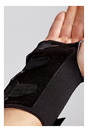 FUTURO Reversible Splint Wrist Brace 5.5 Black - Office Depot