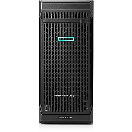 HPE ProLiant ML110 G10 4.5U Tower Server 1 x Intel Xeon Bronze 3204 1. ...