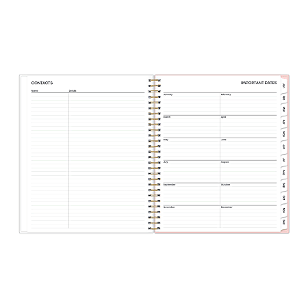 2026 Blue Sky Monthly Planner 8 x 10 Big Peony January To December ...