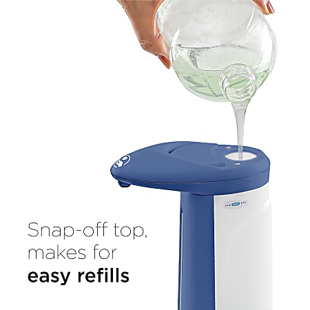 Commercial Care Touchless Soap Dispenser 7 716 H x 4 516 W x 3 D Silver ...
