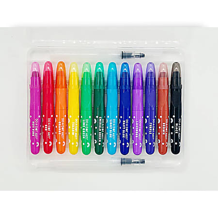 Do A Dot Art Watercolor Crayons Rainbow Bright Pack Of 12 - ODP ...