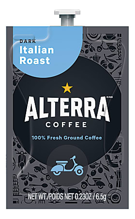 FLAVIA Coffee ALTERRA Single Serve Coffee Freshpacks Italian Roast ...
