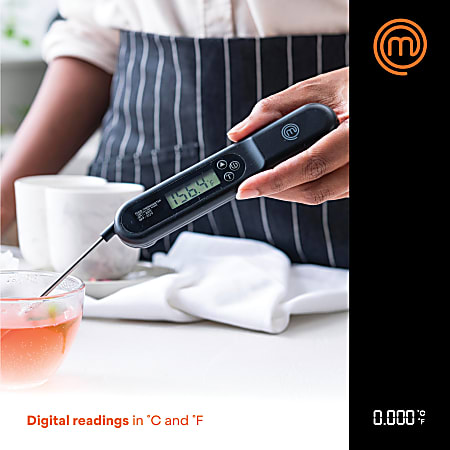 MasterChef Wireless Digital Food Thermometer 1516 x 10 58 x 6 34 Black ...