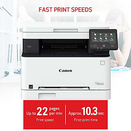Canon imageCLASS MF653Cdw Wireless Laser All In One Color Printer ...