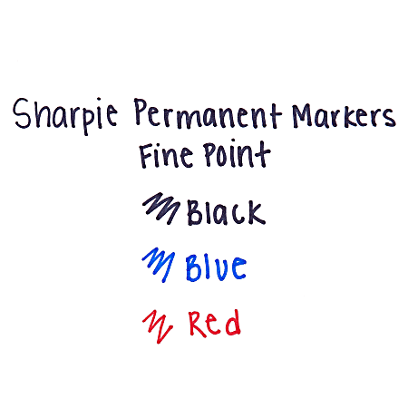 Sharpie Retractable Permanent Markers Fine Point Assorted Colors Pack ...